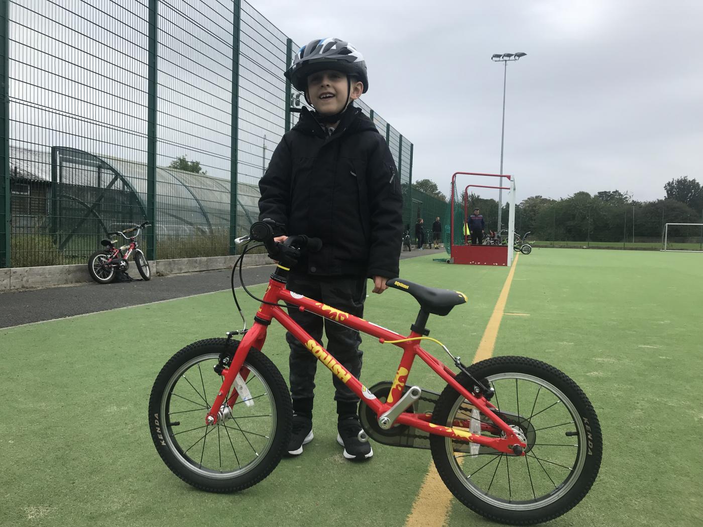 Inspiring cyclists: Six-year-old with mild autism learns to ride ...